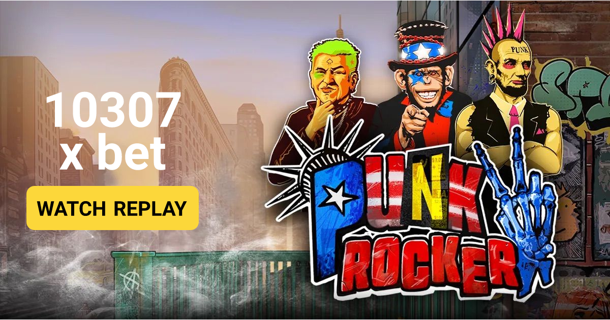 Playin - Punk Rocker 2 Replay - 10307 x BET WIN