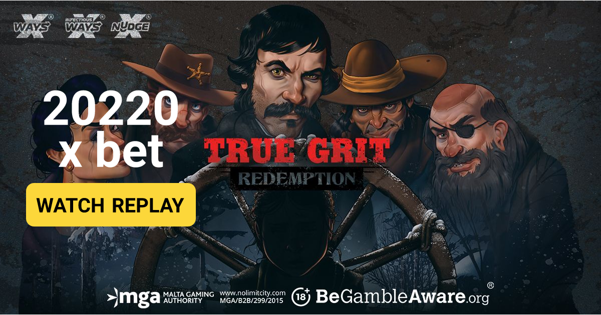 Playin - True Grit Redemption Replay - 20220 x BET WIN